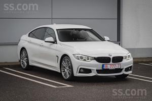 White BMW 420 2015 in Riga, with an engine capacity of 2.00 L and mileage of 209 thousand km for 17450 €, photo 4 on AUTOMOTO.COM.LV