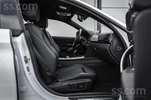 White BMW 420 2015 in Riga, with an engine capacity of 2.00 L and mileage of 209 thousand km for 17450 €, photo 12 on AUTOMOTO.COM.LV