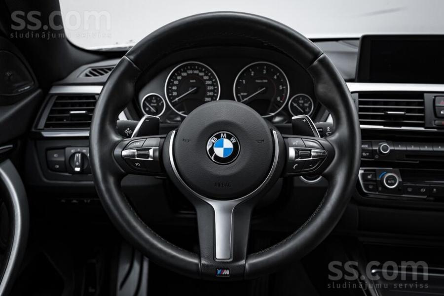 White BMW 420 2015 in Riga, with an engine capacity of 2.00 L and mileage of 209 thousand km for 17450 €, photo 18 on AUTOMOTO.COM.LV