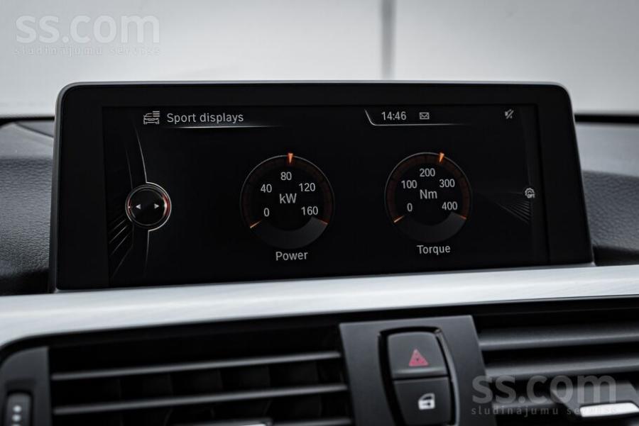 White BMW 420 2015 in Riga, with an engine capacity of 2.00 L and mileage of 209 thousand km for 17450 €, photo 23 on AUTOMOTO.COM.LV