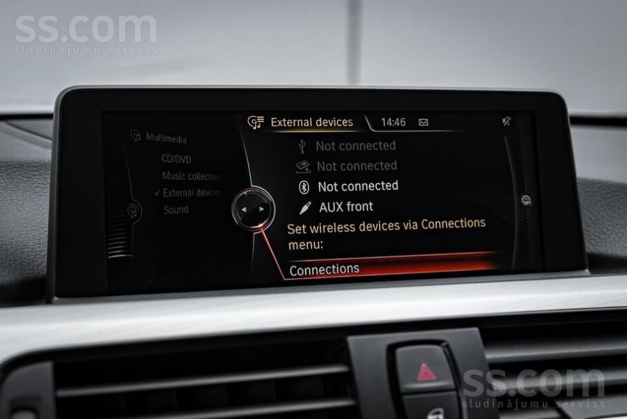 White BMW 420 2015 in Riga, with an engine capacity of 2.00 L and mileage of 209 thousand km for 17450 €, photo 25 on AUTOMOTO.COM.LV