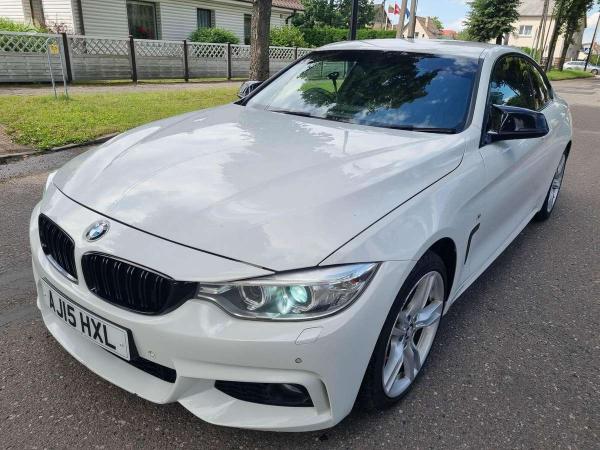 White BMW 420 2015 in Alytus, with an engine capacity of 2.00 L and mileage of 180 thousand km for 4550 €, photo 1 on AUTOMOTO.COM.LV