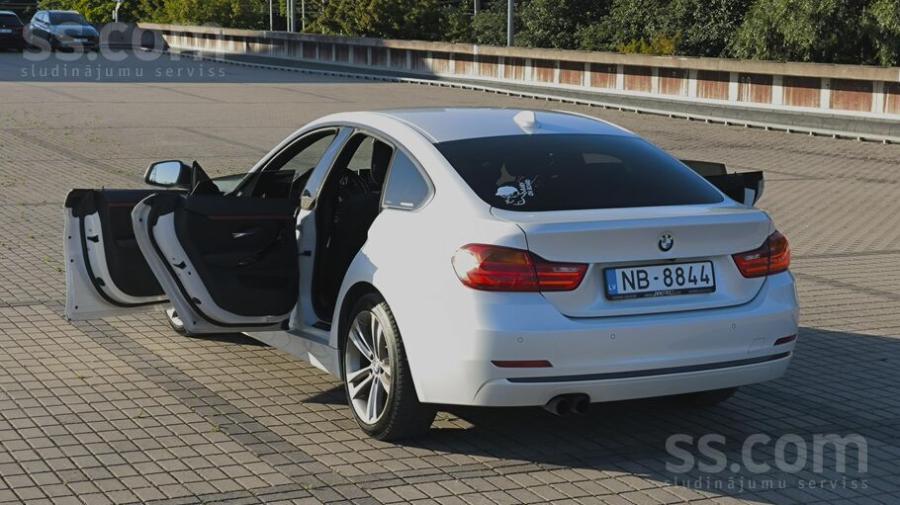 Balts BMW 420 2016 Rīga, ar dzinēja tilpumu 2.00 L un nobraukumu 0 tūkst. km par 19490 €, foto 5 vietnē AUTOMOTO.COM.LV