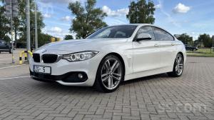 White BMW 420 2016 in Riga, with an engine capacity of 2.00 L and mileage of 0 thousand km for 14850 €, photo 1 on AUTOMOTO.COM.LV