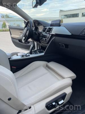 White BMW 420 2016 in Riga, with an engine capacity of 2.00 L and mileage of 0 thousand km for 14850 €, photo 14 on AUTOMOTO.COM.LV