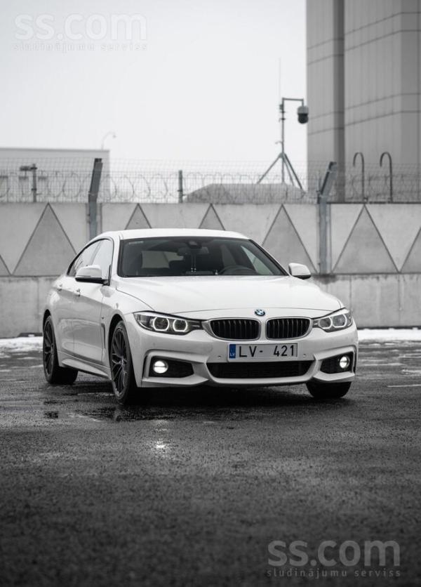 BMW 420 2017 Rīga vietnē Balts BMW 420 2017 Rīga, ar dzinēja tilpumu 2.00 L un nobraukumu 304 tūkst. km par 13900 €, foto 4 vietnē AUTOMOTO.COM.LV