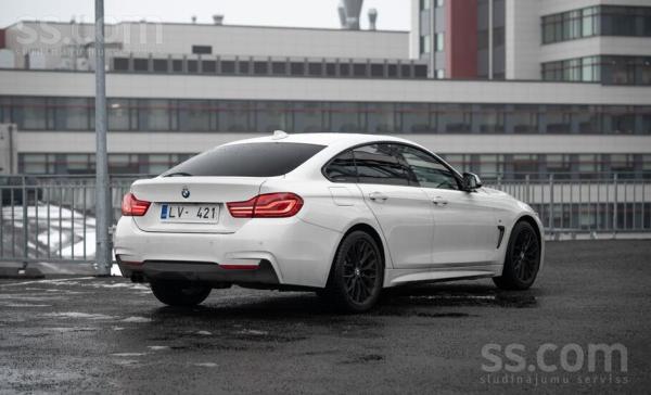 BMW 420 2017 Rīga vietnē Balts BMW 420 2017 Rīga, ar dzinēja tilpumu 2.00 L un nobraukumu 304 tūkst. km par 13900 €, foto 5 vietnē AUTOMOTO.COM.LV