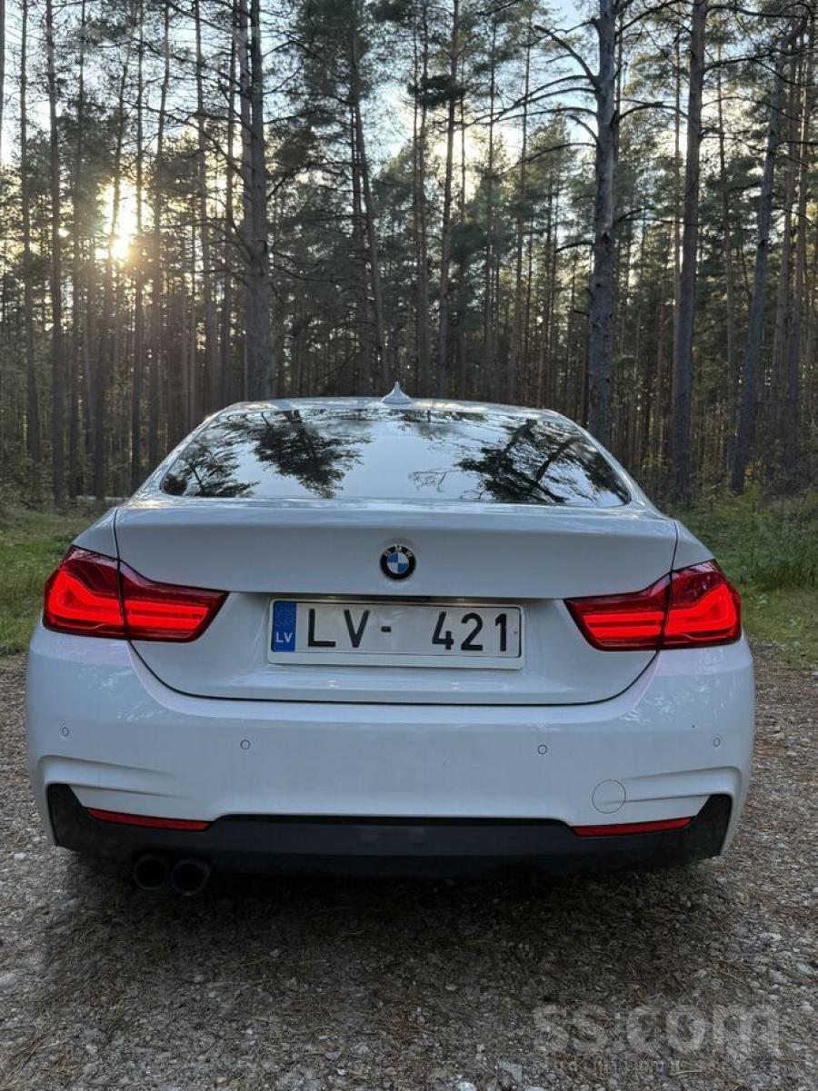 Balts BMW 420 2017 Rīga, ar dzinēja tilpumu 2.00 L un nobraukumu 304 tūkst. km par 13500 €, foto 5 vietnē AUTOMOTO.COM.LV