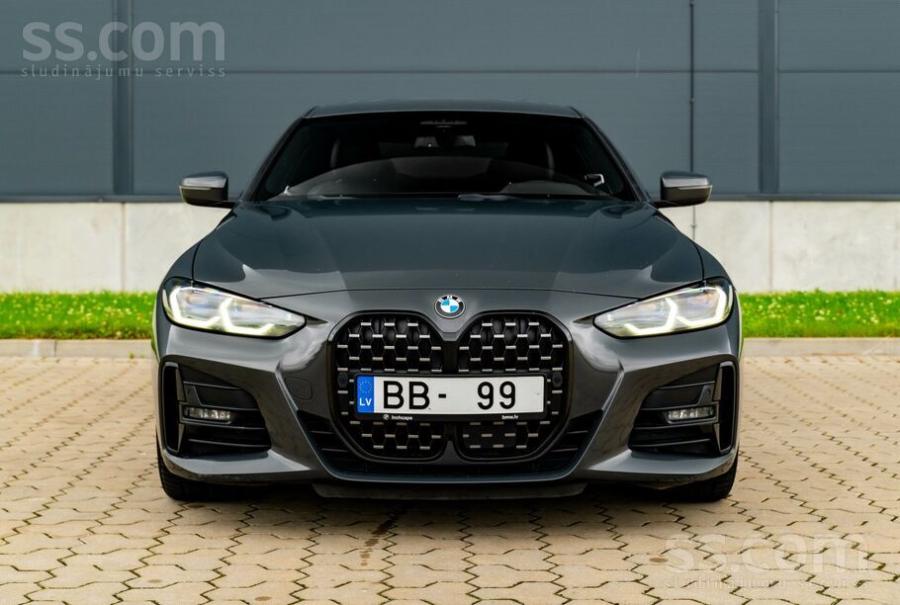 White BMW 420 2021 in Riga, with an engine capacity of 2.00 L and mileage of 145 thousand km for 39990 €, photo 3 on AUTOMOTO.COM.LV