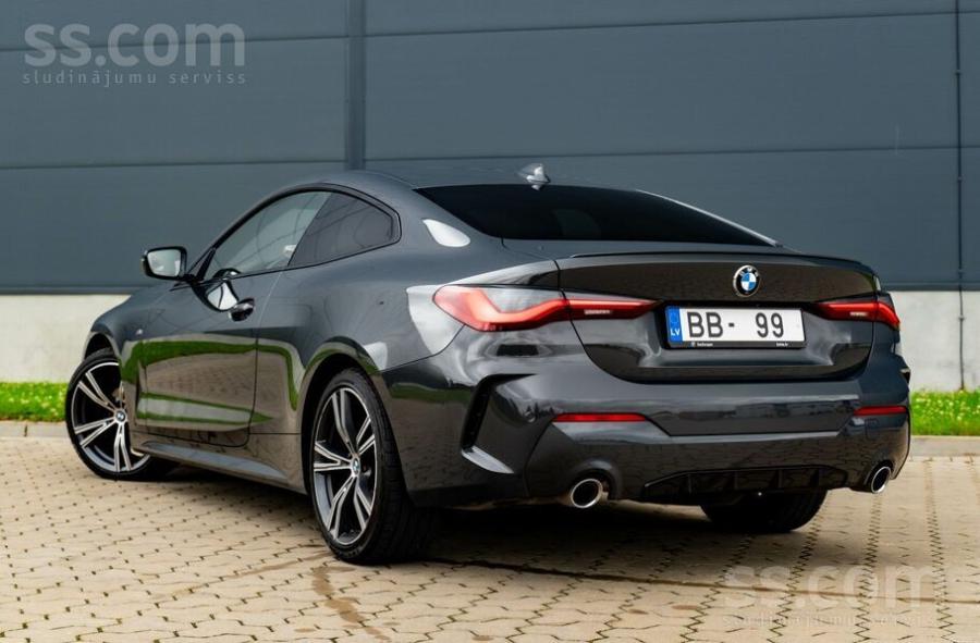 White BMW 420 2021 in Riga, with an engine capacity of 2.00 L and mileage of 145 thousand km for 39990 €, photo 5 on AUTOMOTO.COM.LV