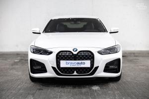 White BMW 420 2022 in Vilnius, with an engine capacity of 2.00 L and mileage of 81 thousand km for 32441 €, photo 2 on AUTOMOTO.COM.LV