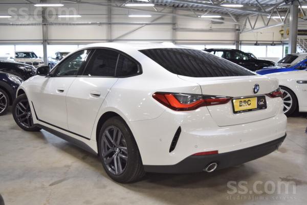 White BMW 420 2022 in Riga, with an engine capacity of 2.00 L and mileage of 225 thousand km for 26900 €, photo 2 on AUTOMOTO.COM.LV
