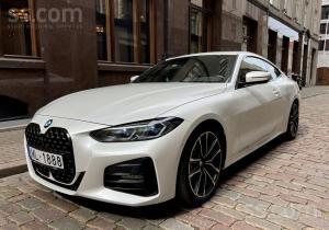 Белый БМВ 420 2022 в Рига, объемом двигателя 2.00 л и пробегом 78 тыс. км за 37900 €, фото  на AUTOMOTO.COM.LV