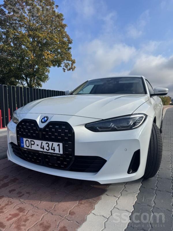 White BMW 420 2022 in Riga, with an engine capacity of 2.00 L and mileage of 228 thousand km for 23200 €, photo 3 on AUTOMOTO.COM.LV