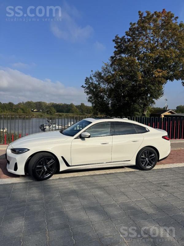 White BMW 420 2022 in Riga, with an engine capacity of 2.00 L and mileage of 228 thousand km for 23200 €, photo 4 on AUTOMOTO.COM.LV