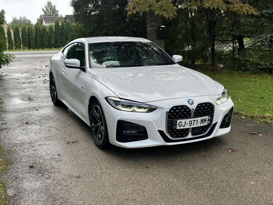 White BMW 420 2020 in Kaunas, with an engine capacity of 2.00 L and mileage of 140 thousand km for 15400 €, photo 1 on AUTOMOTO.COM.LV
