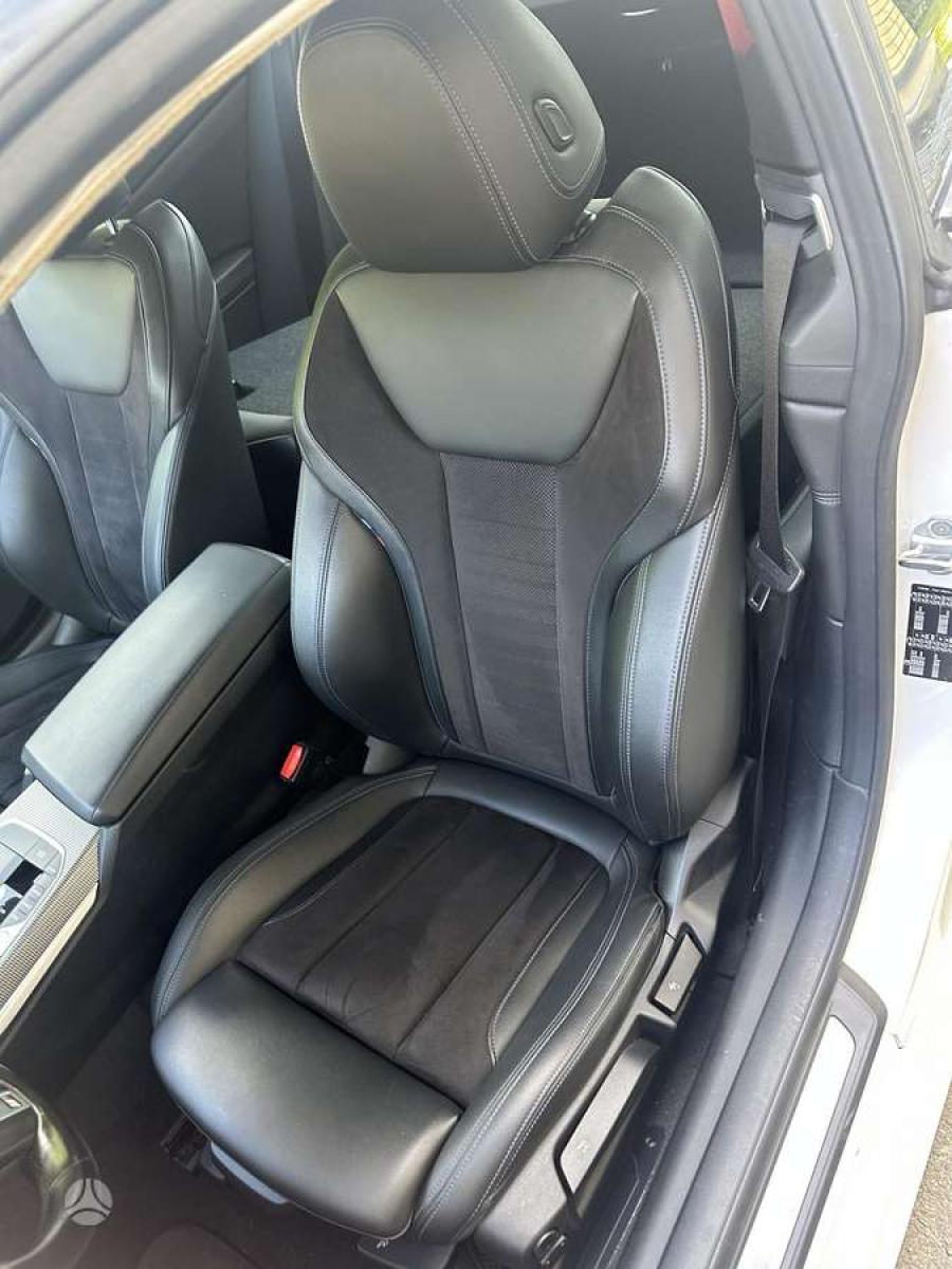 White BMW 420 2020 in Kaunas, with an engine capacity of 2.00 L and mileage of 140 thousand km for 15400 €, photo 12 on AUTOMOTO.COM.LV