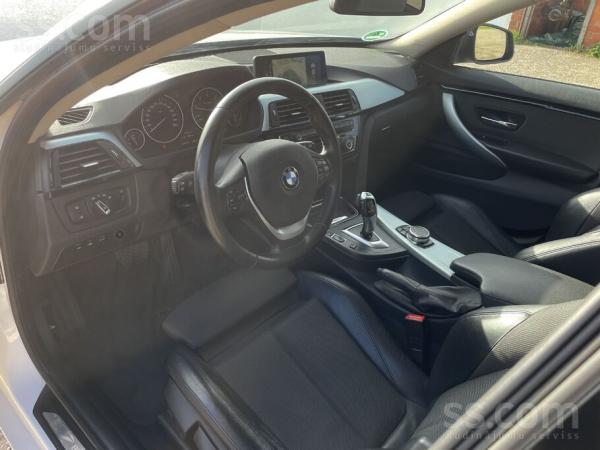 White BMW 420 2014 in Jurmala, with an engine capacity of 2.00 L and mileage of 216 thousand km for 13400 €, photo 9 on AUTOMOTO.COM.LV