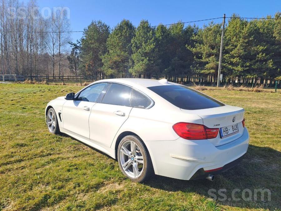 Balts BMW 420 2014 Tukums, ar dzinēja tilpumu 2.00 L un nobraukumu 264 tūkst. km par 13850 €, foto 4 vietnē AUTOMOTO.COM.LV