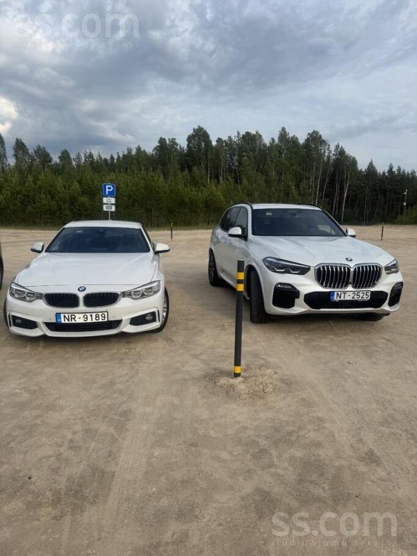 White BMW 420 2015 in Riga, with an engine capacity of 2.00 L and mileage of 290 thousand km for 15000 €, photo 4 on AUTOMOTO.COM.LV