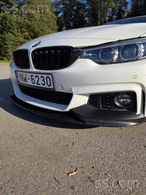 White BMW 420 2017 in Valka, with an engine capacity of 2.00 L and mileage of 125 thousand km for 20400 €, photo 4 on AUTOMOTO.COM.LV