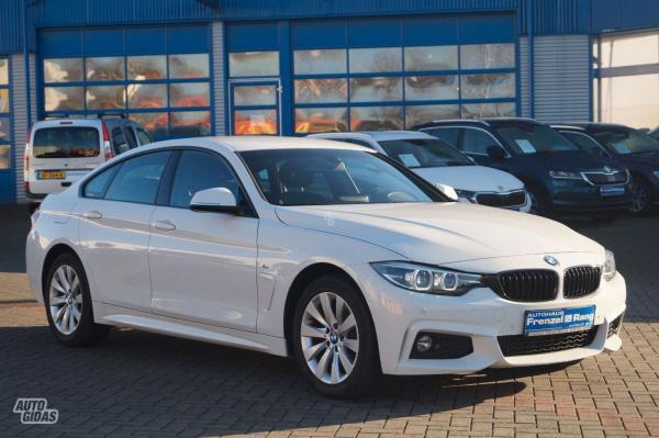 White BMW 420 2020 in Kaunas, with an engine capacity of 2.00 L and mileage of 58 thousand km for 28579 €, photo 1 on AUTOMOTO.COM.LV