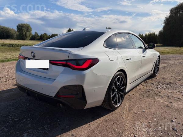 White BMW 420 2022 in Riga, with an engine capacity of 2.00 L and mileage of 22 thousand km for 43900 €, photo 5 on AUTOMOTO.COM.LV