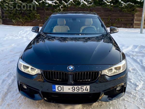 Black BMW 425 2016 in Riga, with an engine capacity of 2.00 L and mileage of 207 thousand km for 14500 €, photo 2 on AUTOMOTO.COM.LV