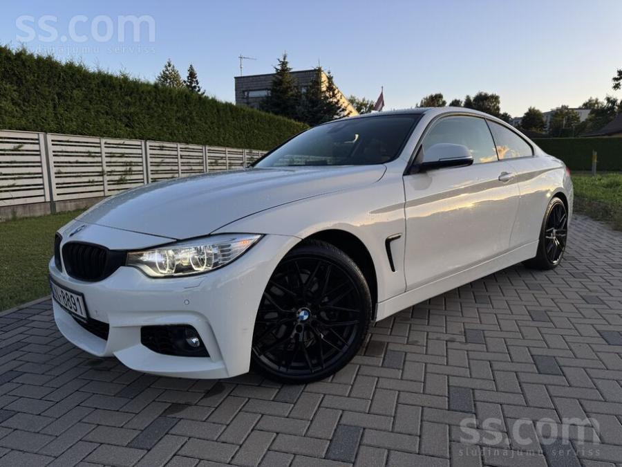 White BMW 425 2015 in Riga, with an engine capacity of 2.00 L and mileage of 223 thousand km for 12900 €, photo 1 on AUTOMOTO.COM.LV