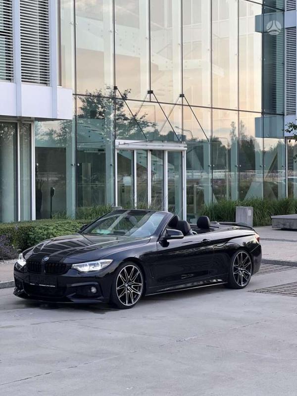 Black BMW 428 2016 in Vilnius, with an engine capacity of 2.00 L and mileage of 155 thousand km for 15900 €, photo 1 on AUTOMOTO.COM.LV
