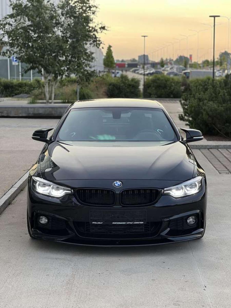 Black BMW 428 2016 in Vilnius, with an engine capacity of 2.00 L and mileage of 155 thousand km for 15900 €, photo 3 on AUTOMOTO.COM.LV