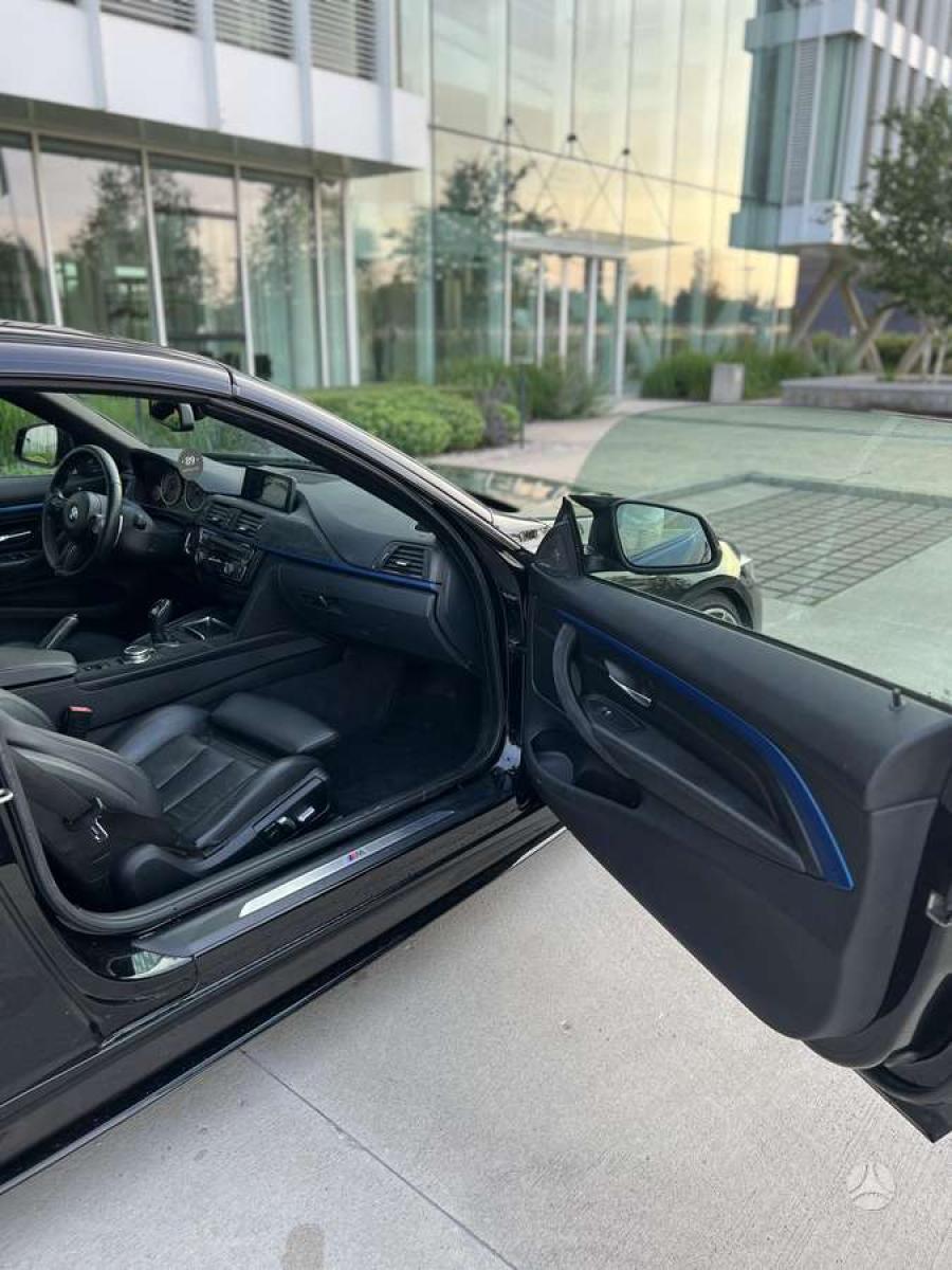 Black BMW 428 2016 in Vilnius, with an engine capacity of 2.00 L and mileage of 155 thousand km for 15900 €, photo 12 on AUTOMOTO.COM.LV