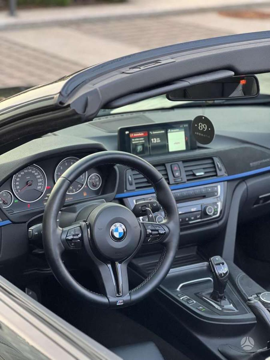 Black BMW 428 2016 in Vilnius, with an engine capacity of 2.00 L and mileage of 155 thousand km for 15900 €, photo 14 on AUTOMOTO.COM.LV