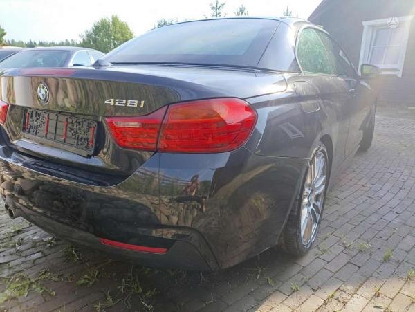 Black BMW 428 2016 in Trakai, with an engine capacity of 2.00 L and mileage of 151 thousand km for 11500 €, photo 4 on AUTOMOTO.COM.LV