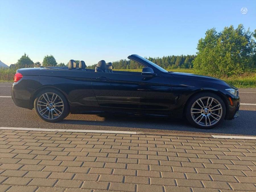 Black BMW 428 2016 in Trakai, with an engine capacity of 2.00 L and mileage of 151 thousand km for 11500 €, photo 12 on AUTOMOTO.COM.LV