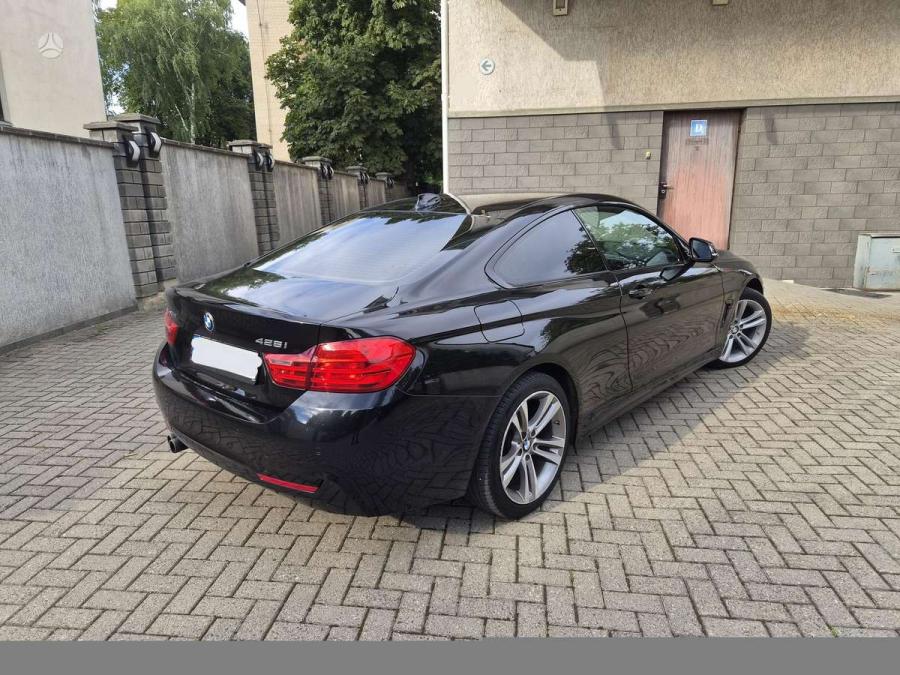 Melns BMW 428 2014 Kauņa, ar dzinēja tilpumu 2.00 L un nobraukumu 130 tūkst. km par 12500 €, foto 5 vietnē AUTOMOTO.COM.LV