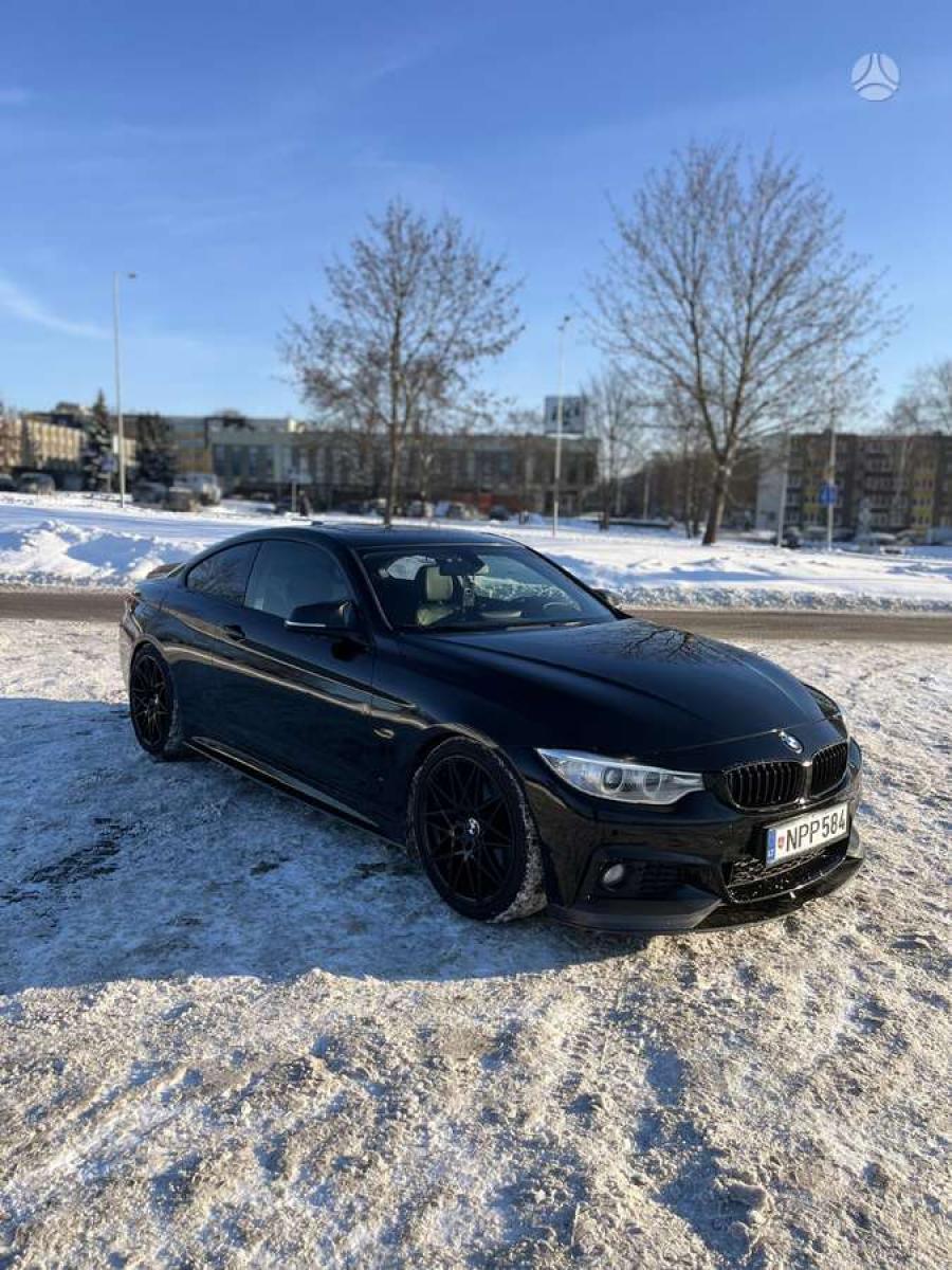 Black BMW 428 2015 in Jonava, with an engine capacity of 2.00 L and mileage of 213 thousand km for 11500 €, photo 2 on AUTOMOTO.COM.LV