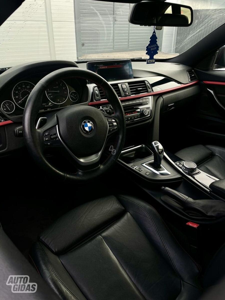 Black BMW 428 2015 in Klaipeda, with an engine capacity of 2.00 L and mileage of 216 thousand km for 12000 €, photo 15 on AUTOMOTO.COM.LV