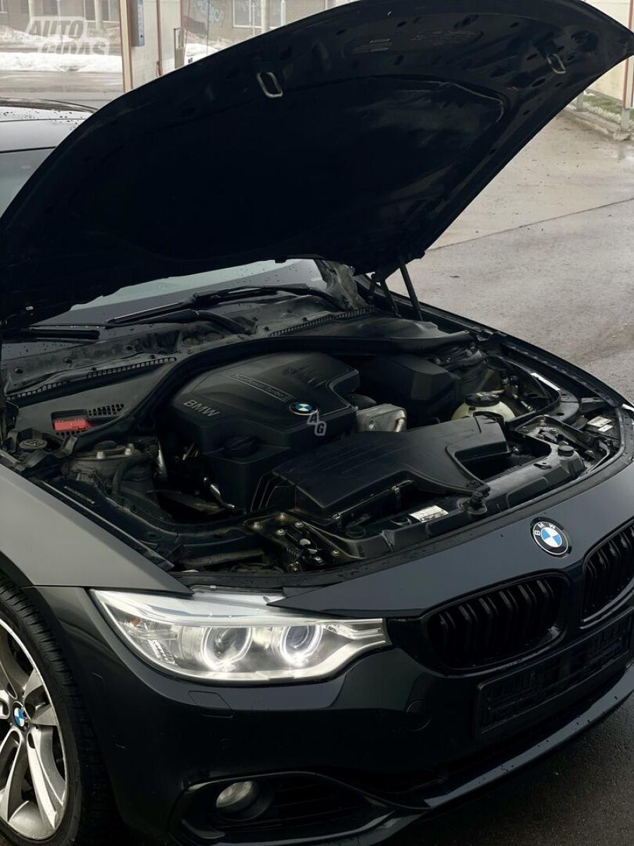 Black BMW 428 2015 in Klaipeda, with an engine capacity of 2.00 L and mileage of 216 thousand km for 12000 €, photo 16 on AUTOMOTO.COM.LV