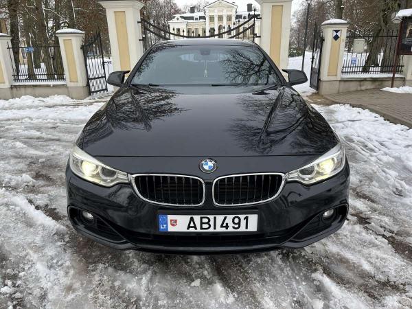 Black BMW 428 2016 in Vilkaviskis, with an engine capacity of 2.00 L and mileage of 153 thousand km for 11500 €, photo 2 on AUTOMOTO.COM.LV