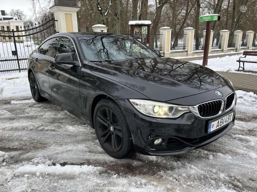 Black BMW 428 2016 in Vilkaviskis, with an engine capacity of 2.00 L and mileage of 153 thousand km for 11500 €, photo 8 on AUTOMOTO.COM.LV