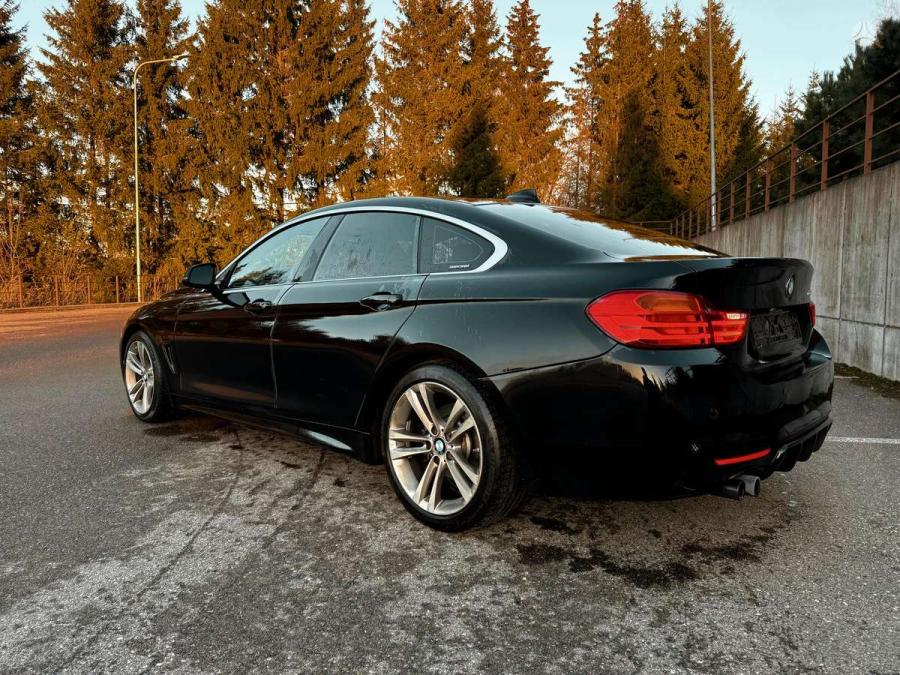 Black BMW 428 2016 in Kaunas, with an engine capacity of 2.00 L and mileage of 250 thousand km for 13500 €, photo 4 on AUTOMOTO.COM.LV
