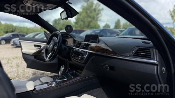 Black BMW 428 2015 in Jelgava, with an engine capacity of 2.00 L and mileage of 169 thousand km for 13990 €, photo 8 on AUTOMOTO.COM.LV