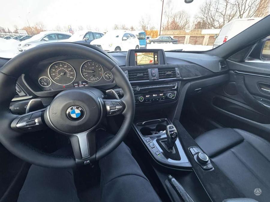 Black BMW 428 2016 in Klaipeda, with an engine capacity of 2.00 L and mileage of 200 thousand km for 13700 €, photo 9 on AUTOMOTO.COM.LV