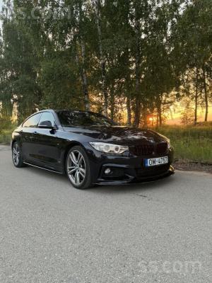 Black BMW 428 2015 in Riga, with an engine capacity of 2.00 L and mileage of 252 thousand km for 16499 €, photo  on AUTOMOTO.COM.LV