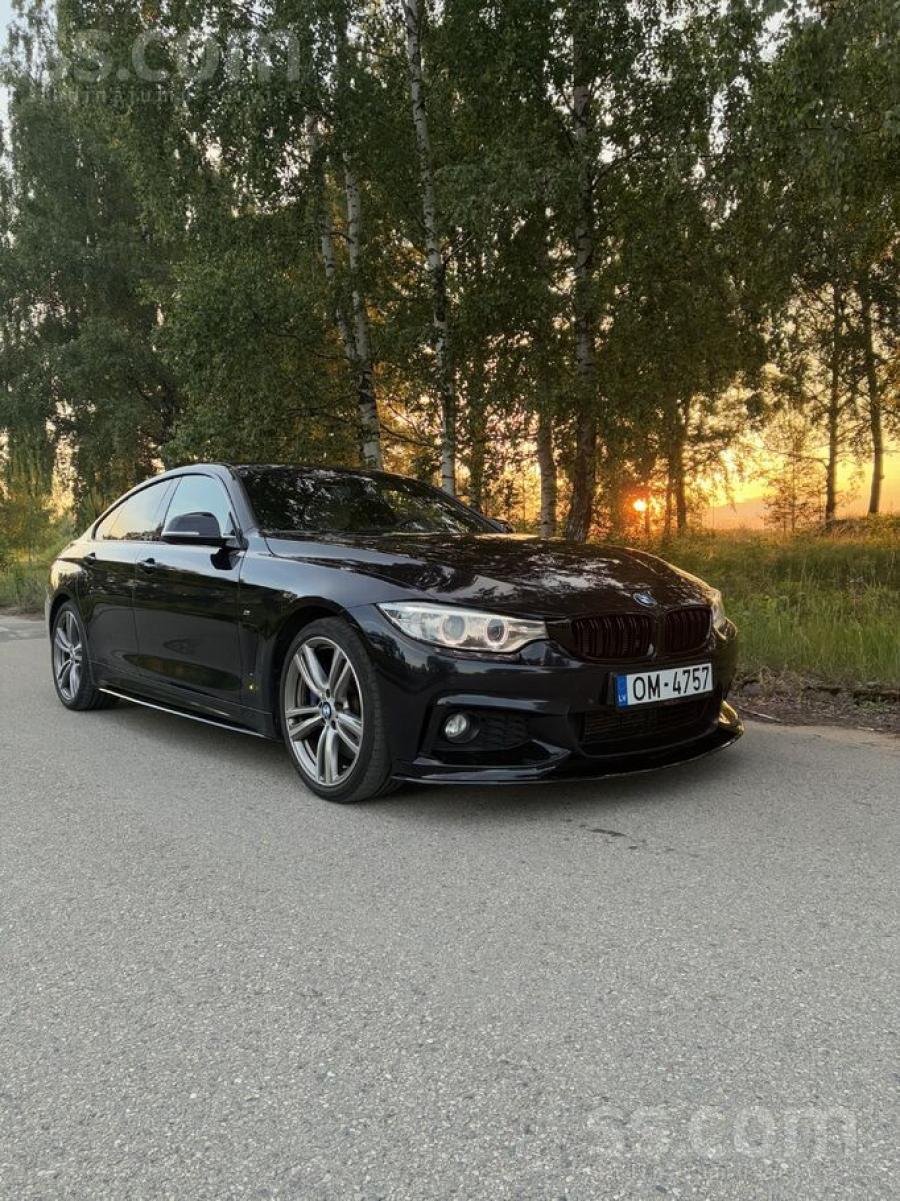 Black BMW 428 2015 in Riga, with an engine capacity of 2.00 L and mileage of 252 thousand km for 16499 €, photo 1 on AUTOMOTO.COM.LV