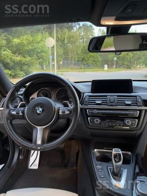 Black BMW 428 2015 in Riga, with an engine capacity of 2.00 L and mileage of 252 thousand km for 16499 €, photo 10 on AUTOMOTO.COM.LV