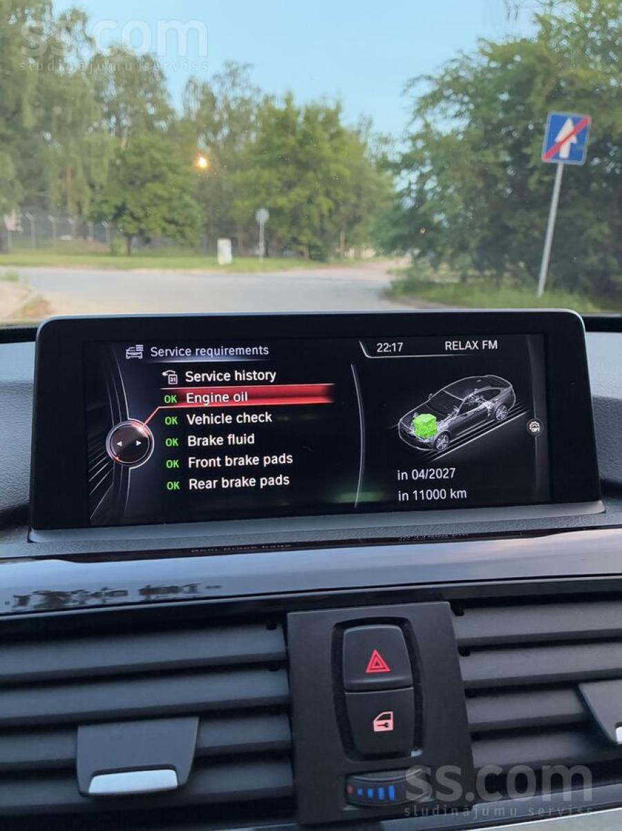 Black BMW 428 2015 in Riga, with an engine capacity of 2.00 L and mileage of 252 thousand km for 16499 €, photo 16 on AUTOMOTO.COM.LV