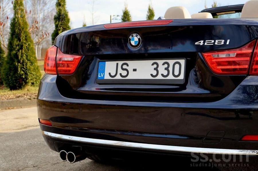 Zils BMW 428 2014 Rīga, ar dzinēja tilpumu 2.00 L un nobraukumu 190 tūkst. km par 17450 €, foto 13 vietnē AUTOMOTO.COM.LV