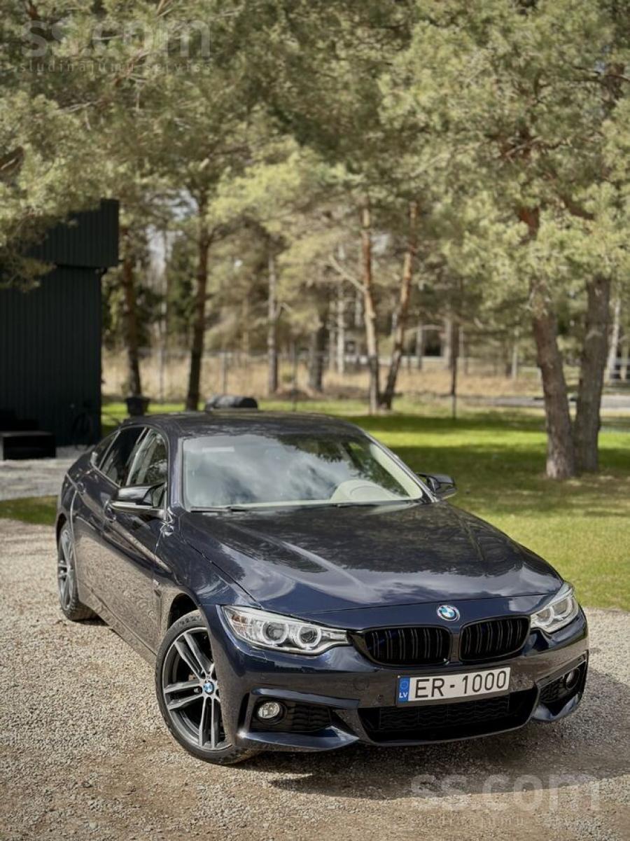 Blue BMW 428 2014 in Tukums, with an engine capacity of 2.00 L and mileage of 270 thousand km for 16500 €, photo 1 on AUTOMOTO.COM.LV
